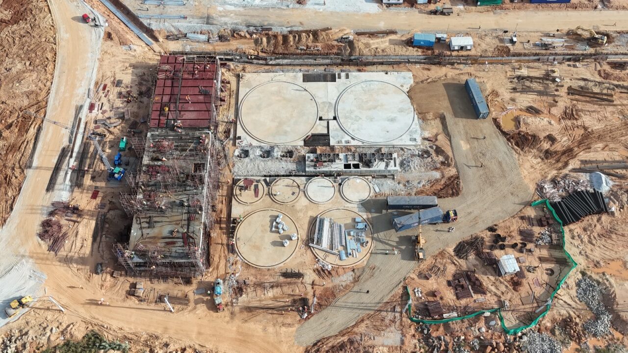 Construction Project Water Treatment Plant | landassets.in